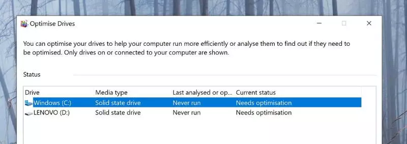 La actualización de mayo de Windows 10 desactiva las unidades. 10267_3