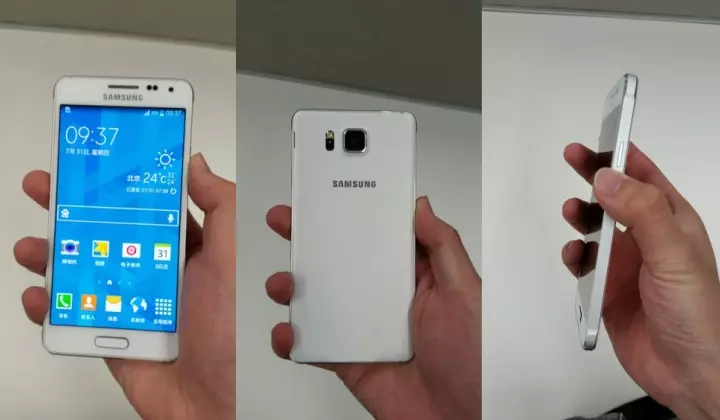 Samsung Galaxy Alpha.