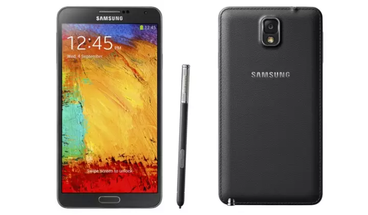 Samsung Galaxy Note 3.