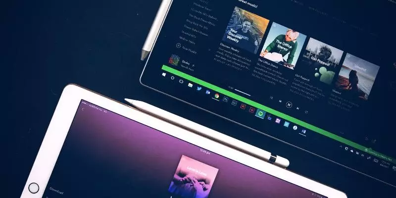 Apple Music, Spotify och annan skärning medförde en musikalisk industri 80% av intäkterna