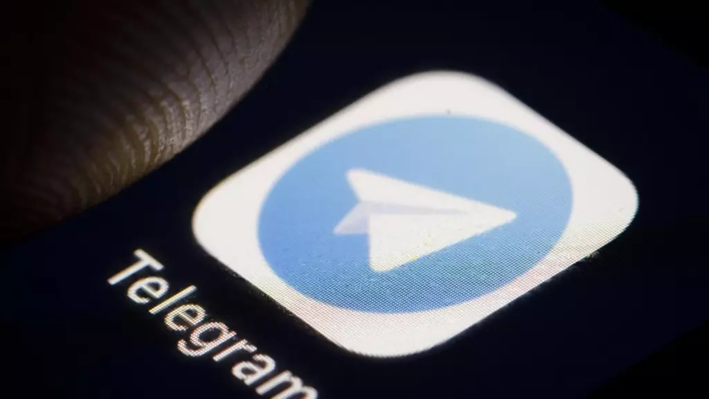 Telegram di iPhone