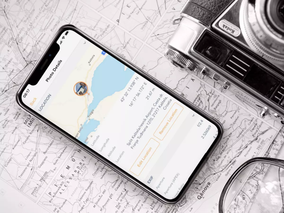 Ինչպես հեռացնել Geolecation լուսանկարները այն iOS 13-ին ուղարկելիս 1186_1