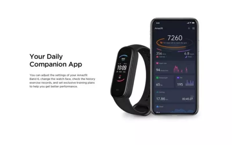 Amazfit Band 6 - палепшаная версія Xiaomi Mi Band 5 з датчыкам SpO2 12103_2