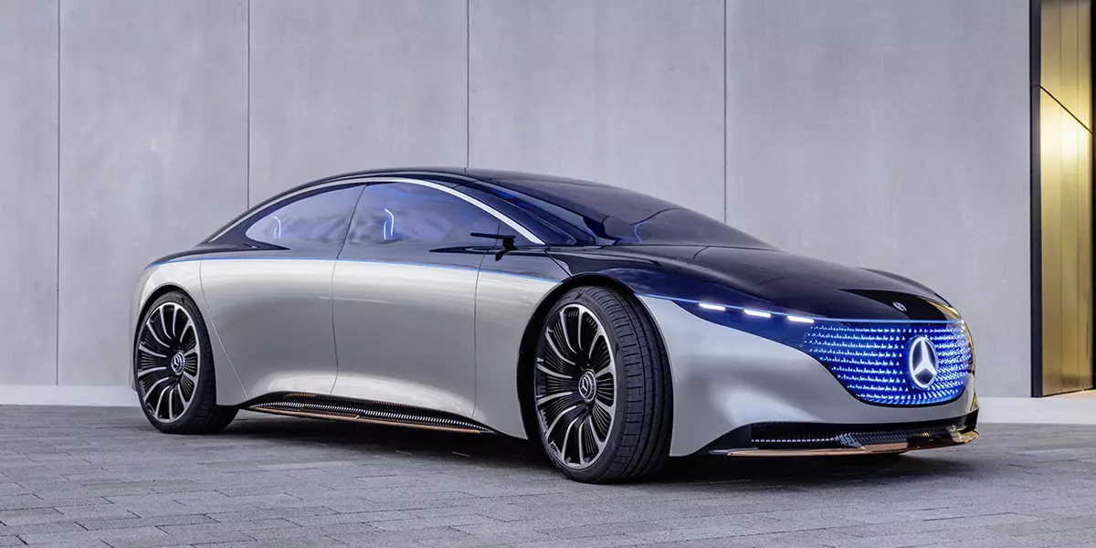 First look at the concept of electric vehicle from Mercedes-Benz