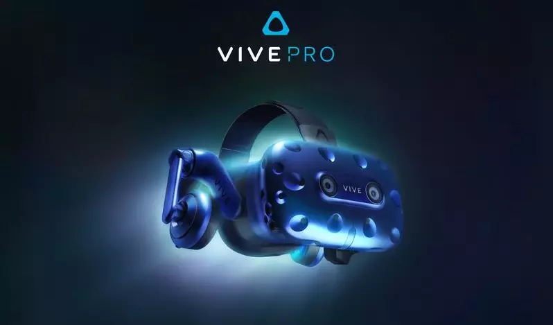 HTC enkondukis Vr-Helmet Vive Pro kaj Wireless Adapter por Vivo
