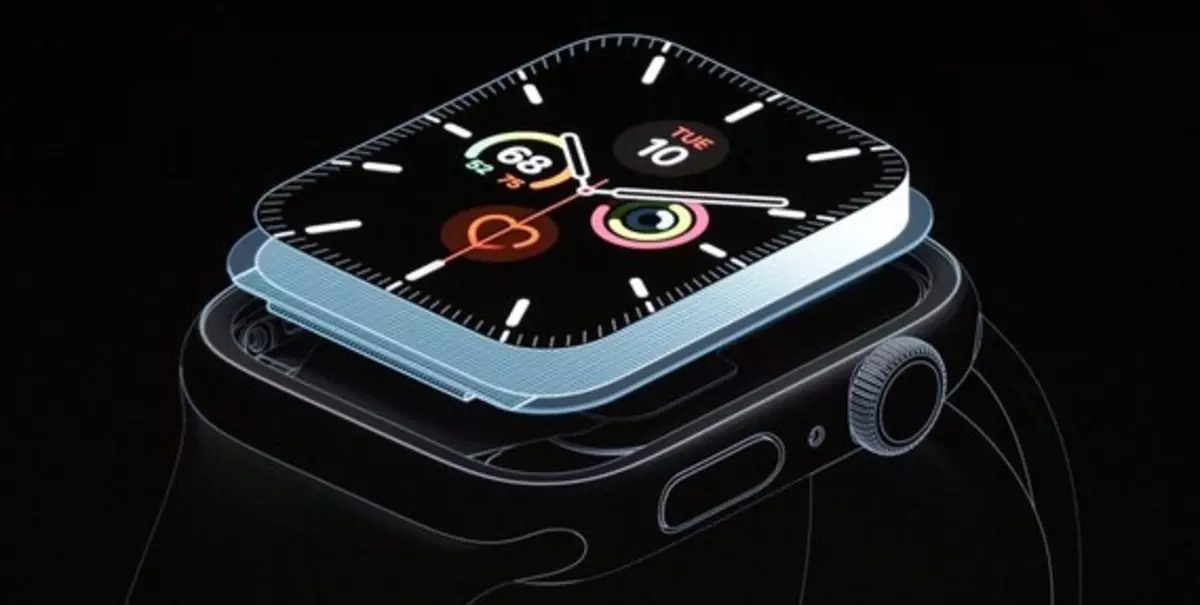 Apple Watch Series 5: Mei altyd op display en titanium húsfesting 1271_1