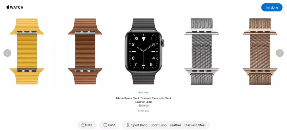 Apple launched Apple Watch Designer: You can assemble the set to your taste 1287_2