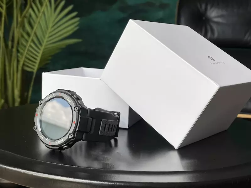 Overview Amazfit T-Rex Pro: These smart watches with Aliexpress transfer heat, frost and duck in water 131_5