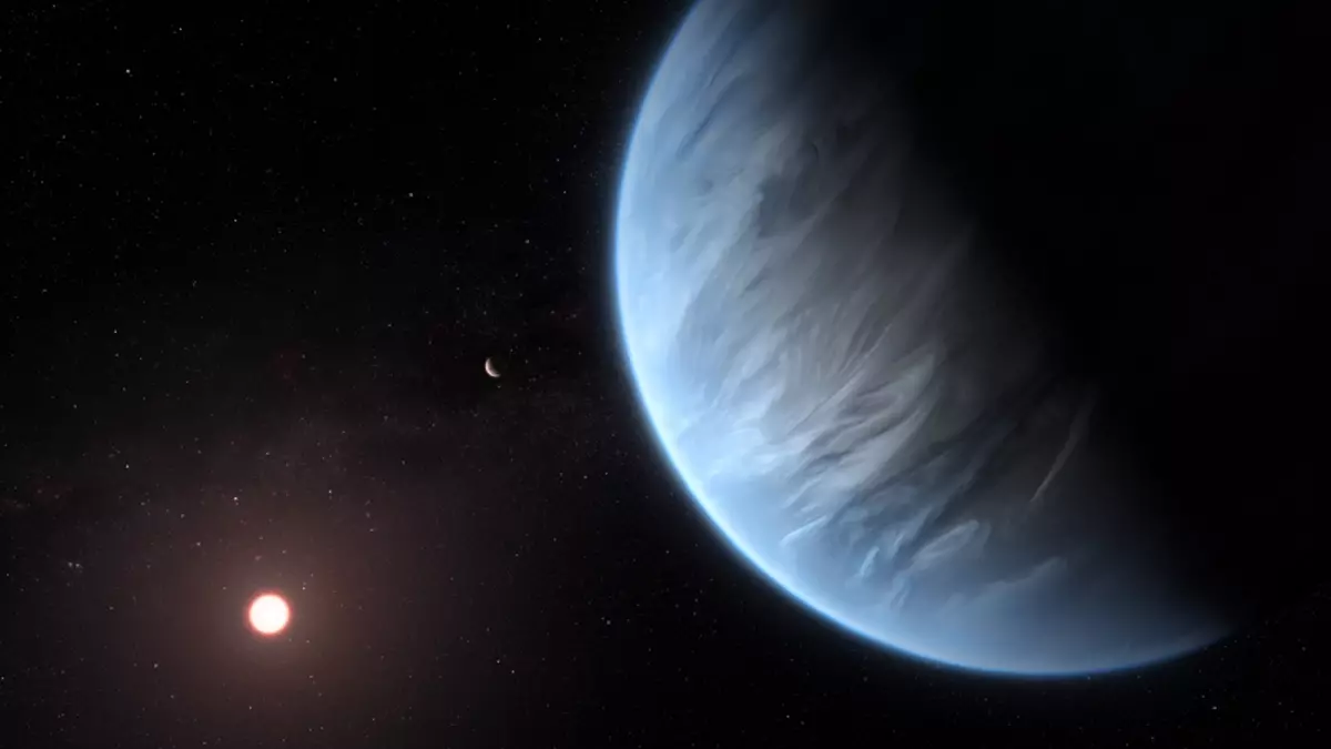 Os cientistas descobriram a água na exoplaneta da terra 1340_1