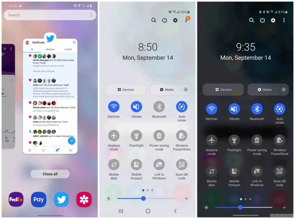 Samsung'den One UI 3.0'ın yeniliklerinin ve ekran görüntüsünün listesi 13883_13