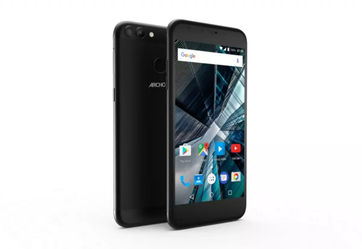 Archos 50 และ 55 Graphite: ที่อยู่อาศัยโลหะทั้งหมดและกล้องคู่สำหรับ€ 130