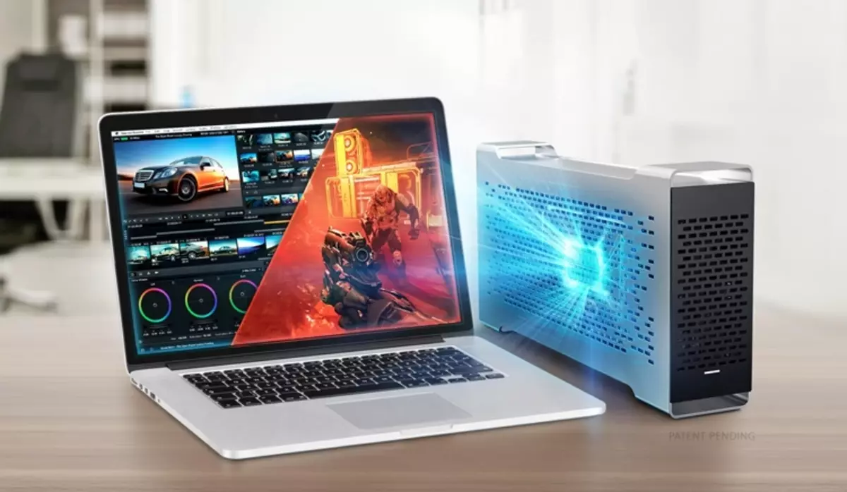 Connexion d'une carte vidéo de jeu sur Thunderbolt