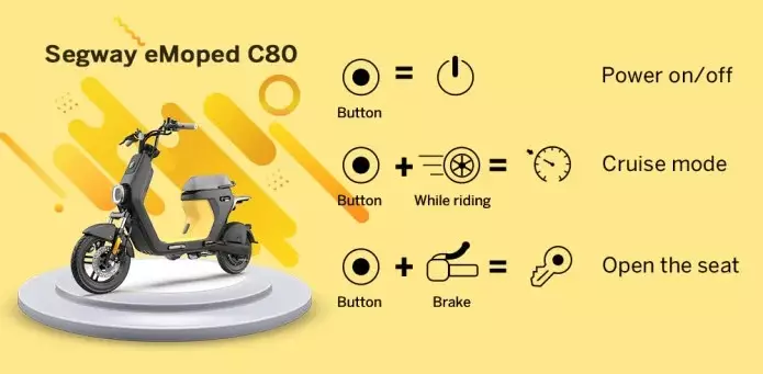 I-Segway inomdla kwi-C80.