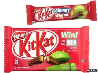 KitKat dengan Android.