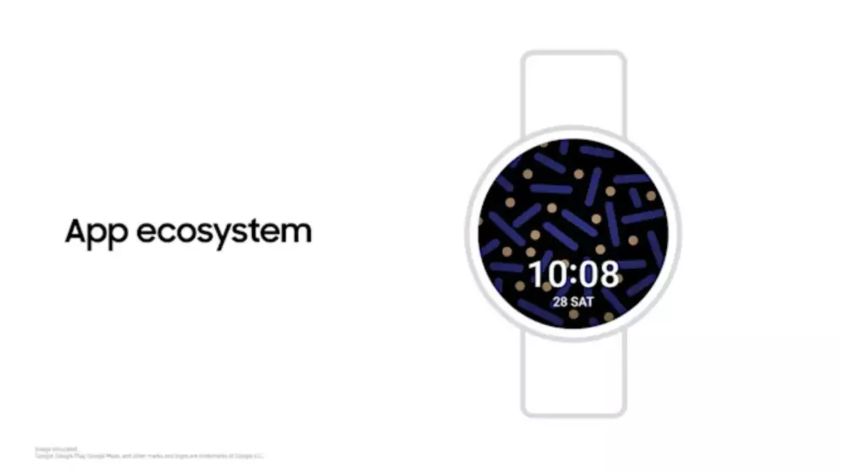 Sistem operasi Samsung Smart Watch Samsung ditampilkan. Desain baru, aplikasi lebih lanjut 146_4