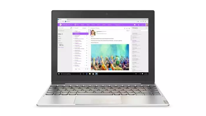 Lenovo ngawanohkeun tablet anggaran dina Windows 10