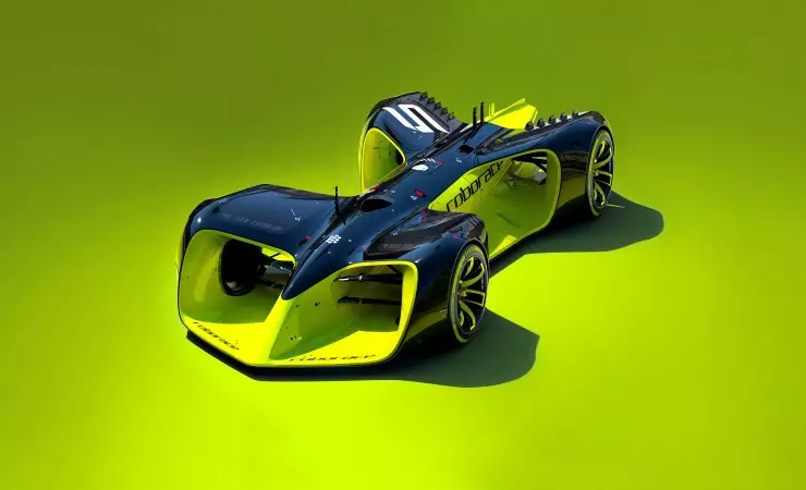 MWC 2017: Roborace Unmanned Bollides avy amin'ny manam-pahefana Rosiana taloha