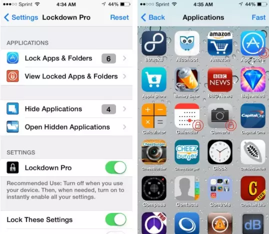 LOCKDOWN PRO iOS 7