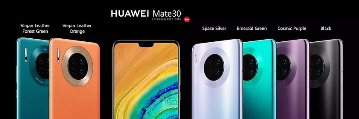 Huawei Mate 30 နှင့် 30 Pro - ကင်မရာ 4 ခုနှင့်အတူ 7680 frame / s နှင့် 30x zoom သို့နှေးကွေးစွာ 1554_7