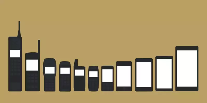 Telefones de evolução
