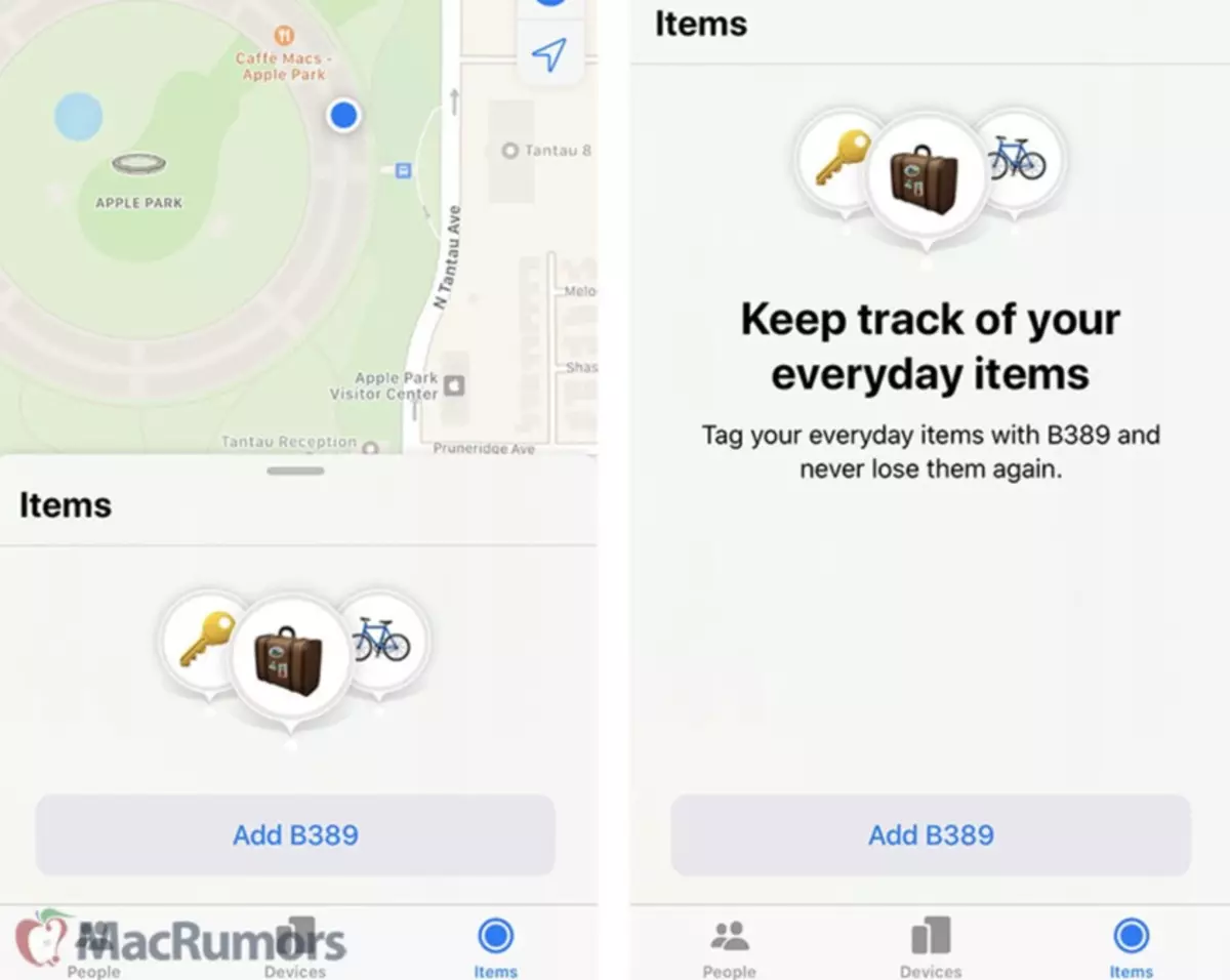 Apple stále spustí štítek, který najde ztracené věci - potvrzené iOS 13 1593_1