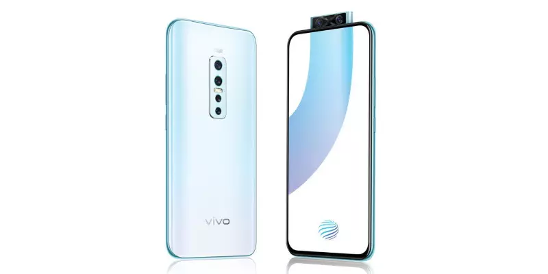 VIVO V17 PRO - O primeiro teléfono intelixente do mundo con dobre fronte retráctil