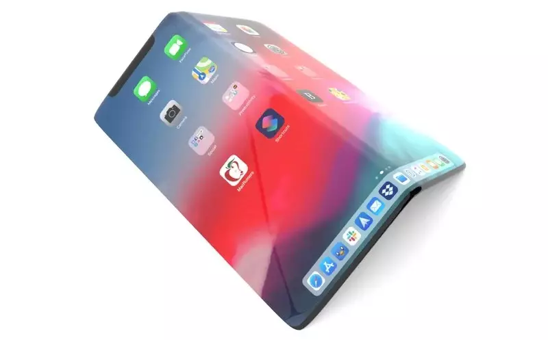 Concept van vouwen iPhone