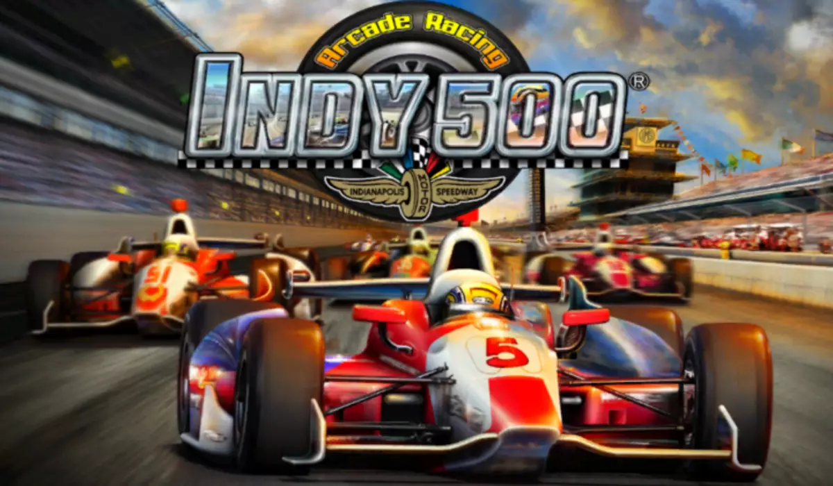 Indy 500 arcade racing.