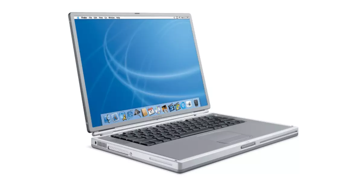 PowerBook G4 Titanium.