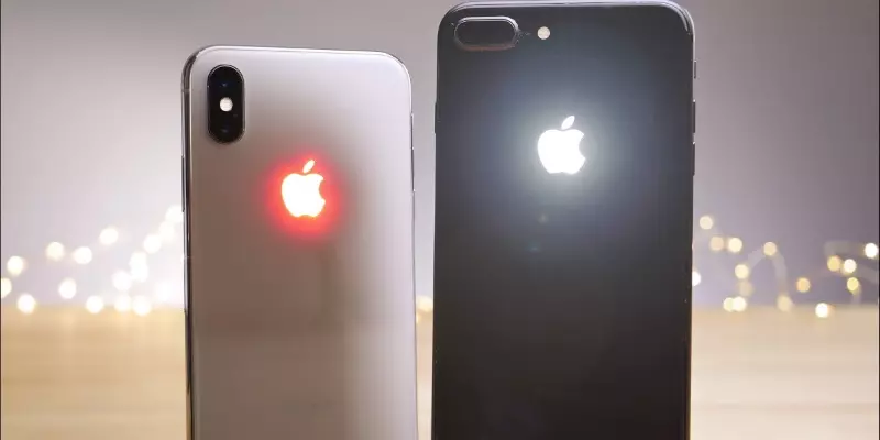 IPhones ka parèt lumineux logo