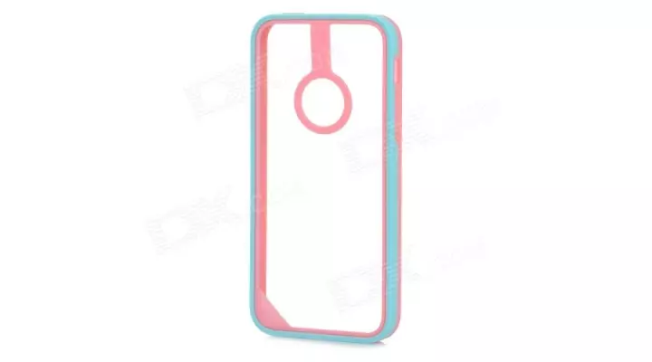 Baseus ป้องกัน PC + TPU Bumper Frame สำหรับ iPhone 5C