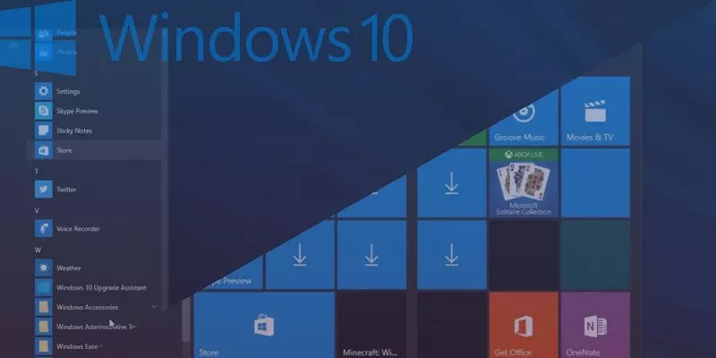 Como reiniciar rapidamente o menú de inicio en Windows 10