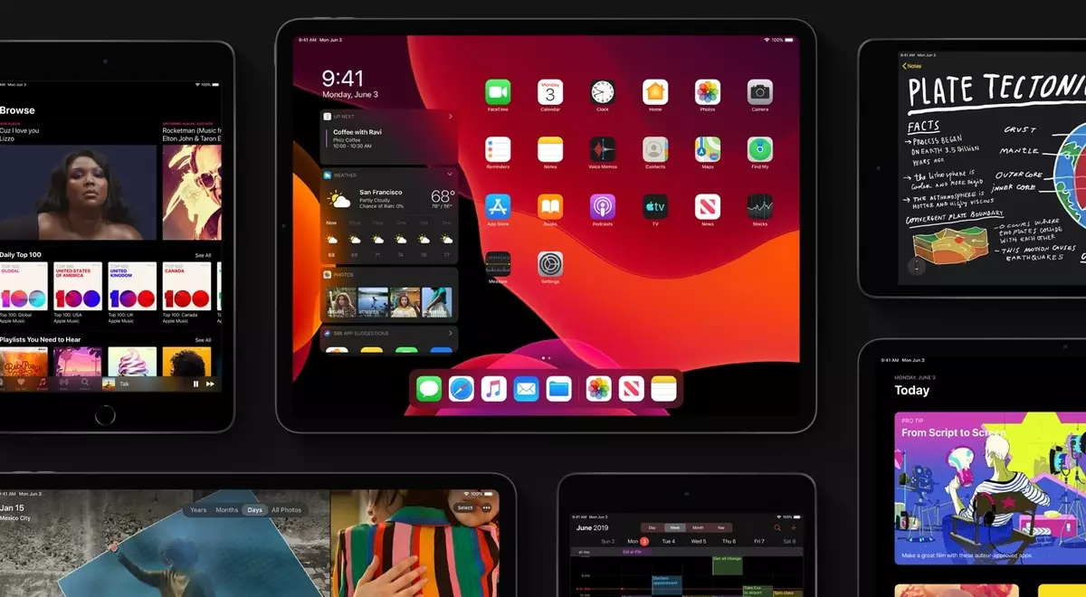 בילדער אויף בעטן iPados