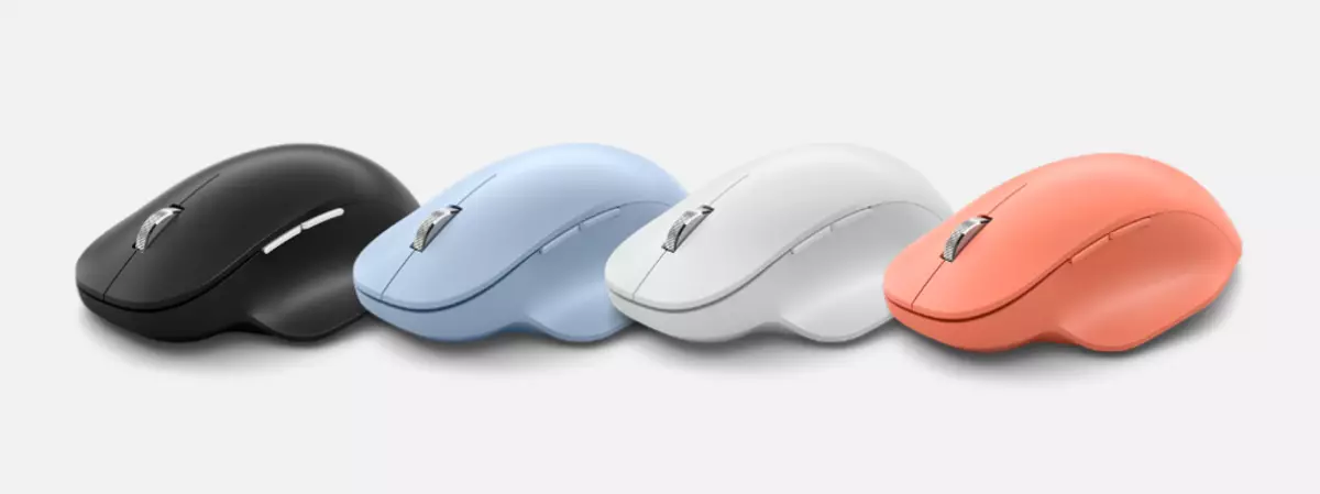 Microsoft Bluetooth ergonomic mouse.