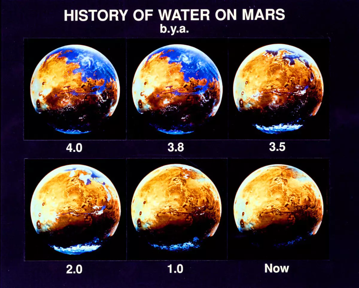 Tugann staidéar nua le fios gur tugadh an saol go talamh ó Mars 19280_3