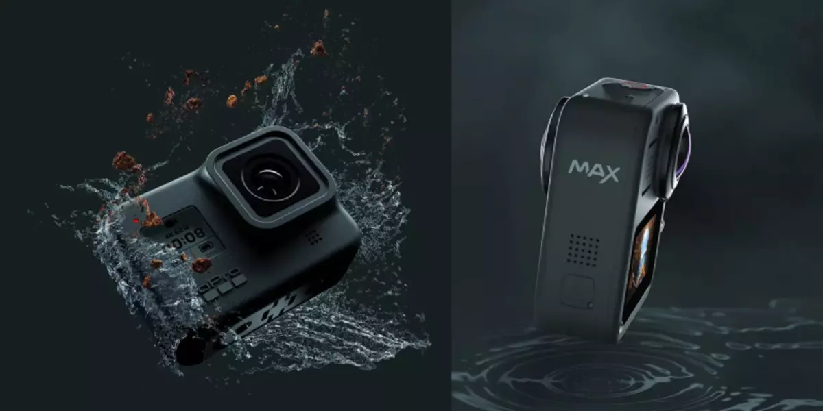 Apresentado GOPRO HERO 8 Preto e 360 ​​graus GoPro Max