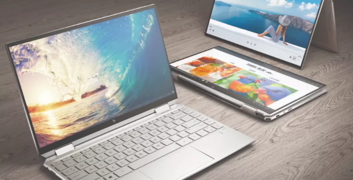 HP Specter X360 13 (2019) : 4K OLED 화면 및 22 시간의 작업이있는 변압기