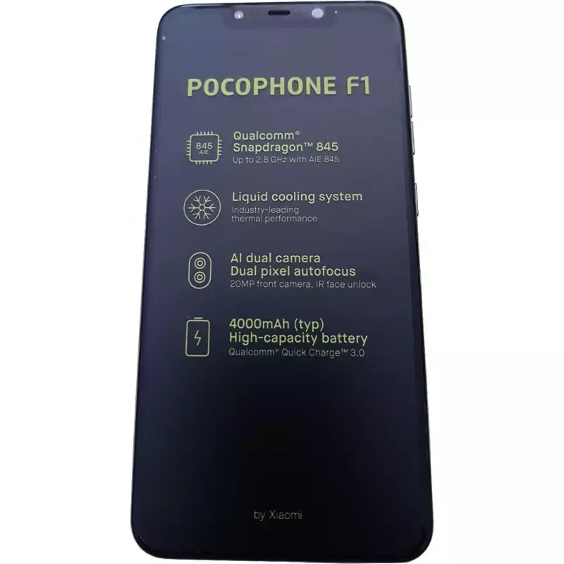 Smartphone מסתורי Xiaomi Pocophone F1: תמונות, תכונות ומחיר 20968_9