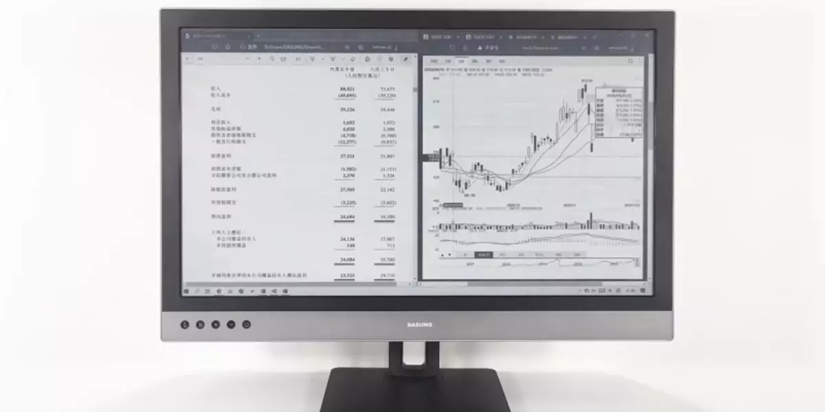 Көн продукты: 25 '' Электрон инк монитор кәгазьгә охшаган 253 22107_1