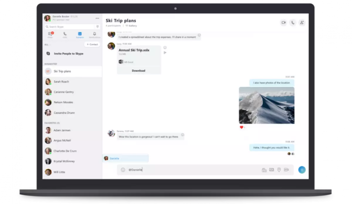 Microsoft는 Skype의 새로운 디자인을 인식하고 이전 버전을 반환합니다. 22251_4