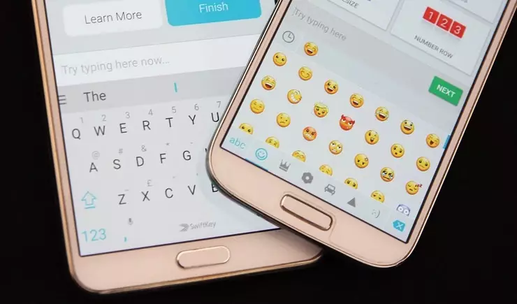 How to add emoji menu to SwiftKey keyboard on Android