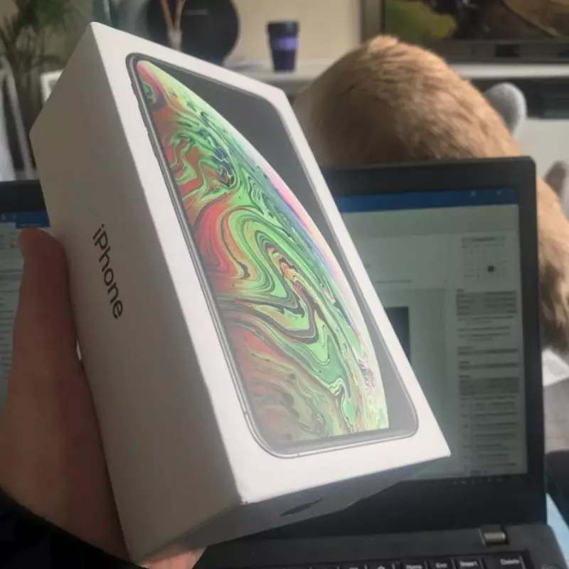 IPhone XS kaj XS MAX akiris aĉetantojn: Fotoj, Geedziĝo, Crash Test 23107_5