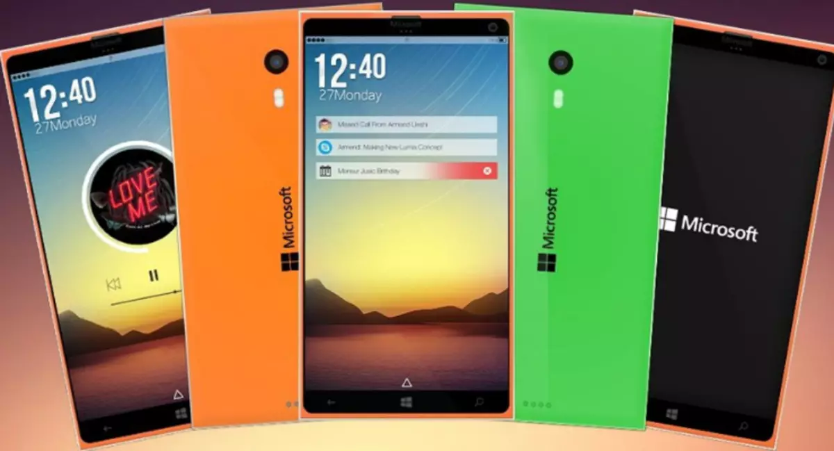 Lumia 940, концепция
