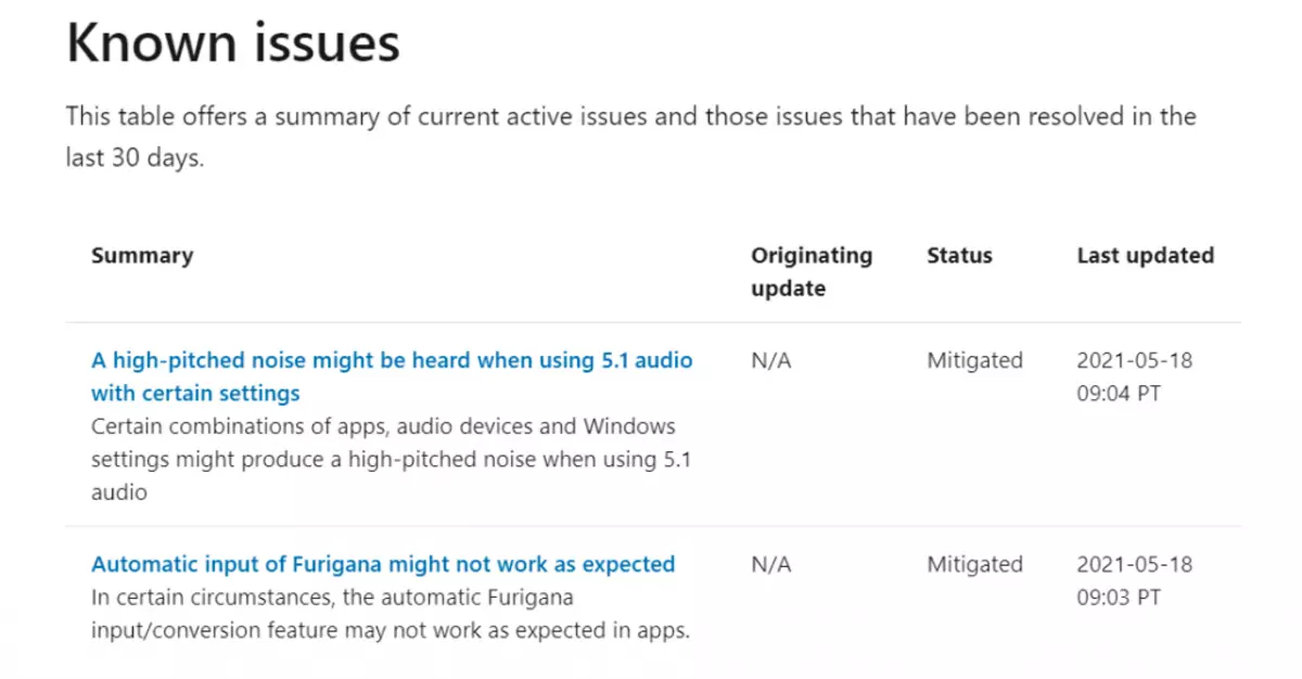 Ivugurura ryingenzi Windows 10 Gicurasi 2021 Ivugurura ryasohotse kumugaragaro. Ninde utagomba kubishyira? 23318_2