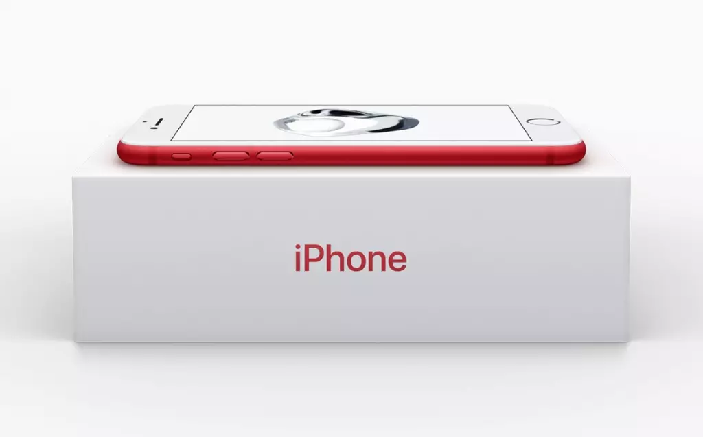 iPhone 7 rood