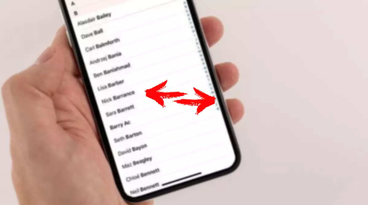 Kuidas võimaldada maalilist sorteerimist iPhone'i ja Androidi nime järgi