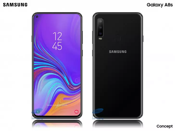 Galaxy A8s.