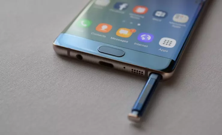 Samsung Galaxy Note 7 terug te keren naar winkels