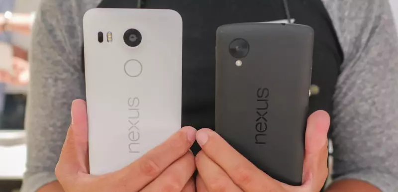 Nexus 5x һәм Nexus 5