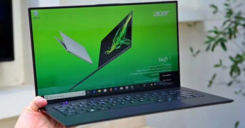 CES 2019 : Acer는 GeForce RTX 2080 및 무중력 스위프트 7과 게임용 노트북을 보여주었습니다.